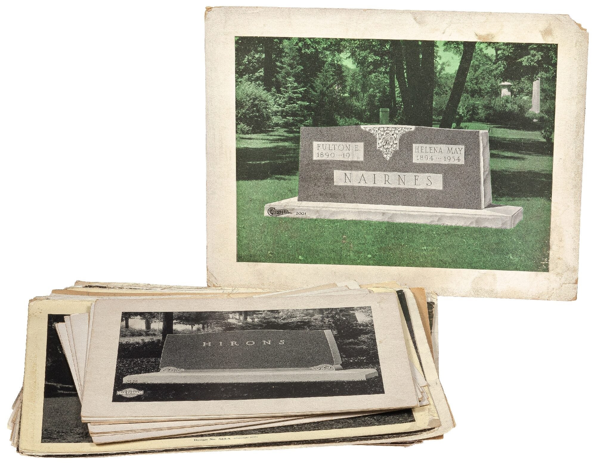 Archive : Gravestone Trade Photographs