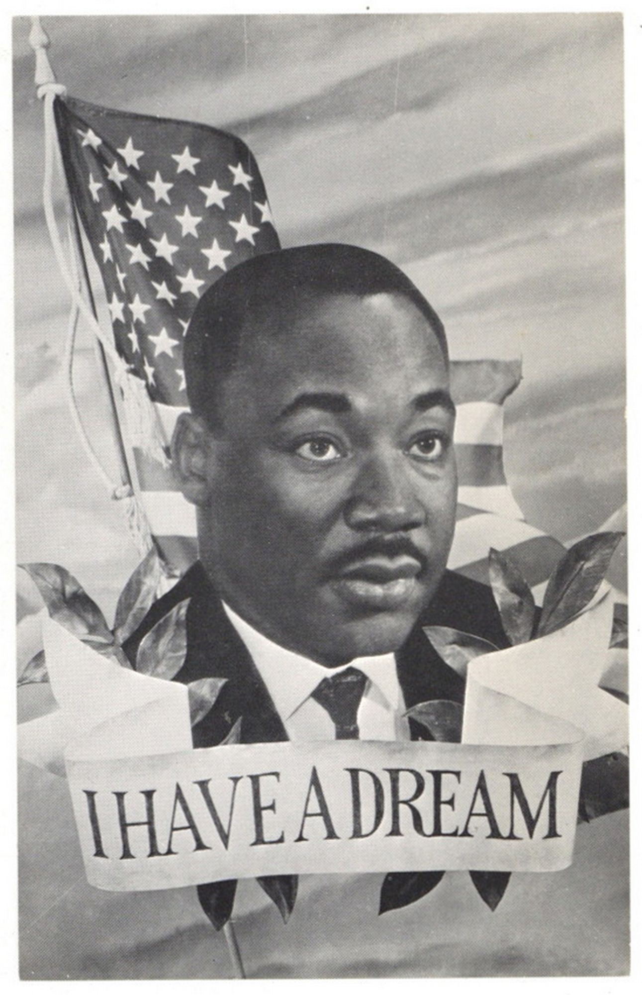 Vintage Postcard : I Have A Dream | Dr. Martin Luther KING, Jr